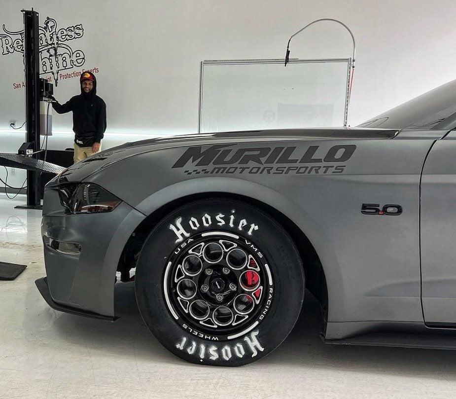 STREET DRAG RACE FRONT MODULO WHEEL 18X5 5X114.3 -12 OFFSET (2.5 INCH ...