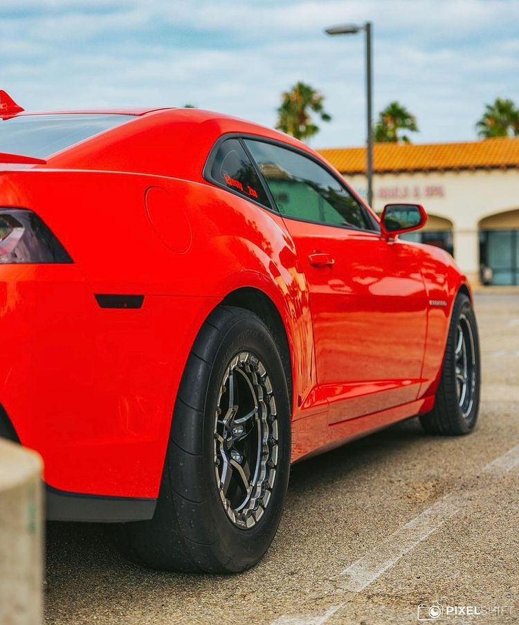 BEADLOCK DRAG RACE V-STAR REAR WHEEL 17x10 5X120 +44 OFFSET (7.25" BAC ...