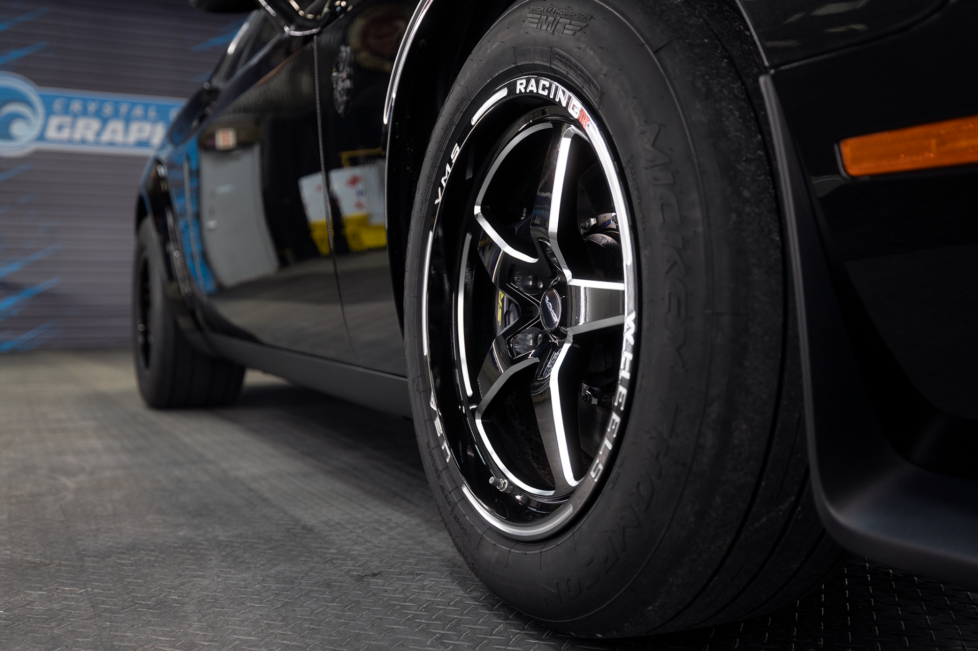 STREET DRAG PACK RACE FRONT & REAR DRAG PACK V-STAR WHEELS 17x11 (+2 O ...