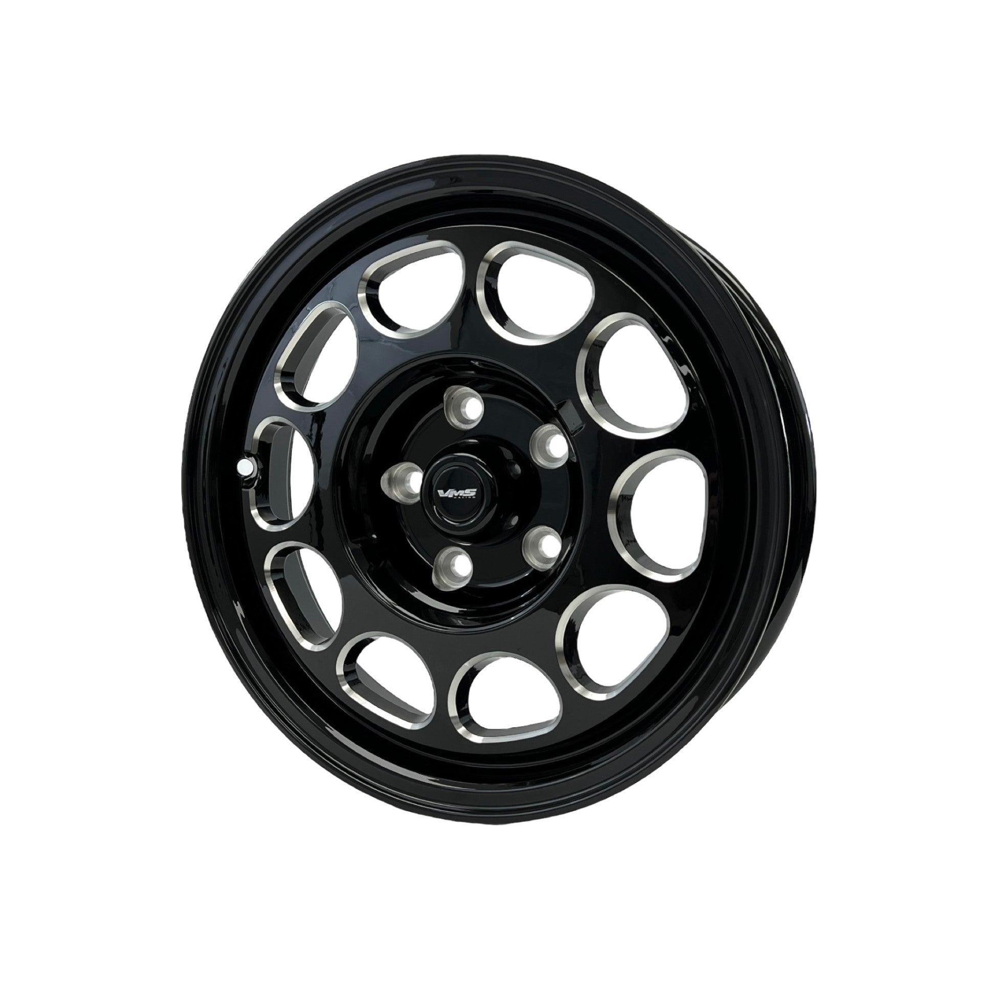 DRAG PACK STREET OR DRAG RACE 4 LUG 10 HOLE PHONE DIAL WHEELS 15x10 4X ...