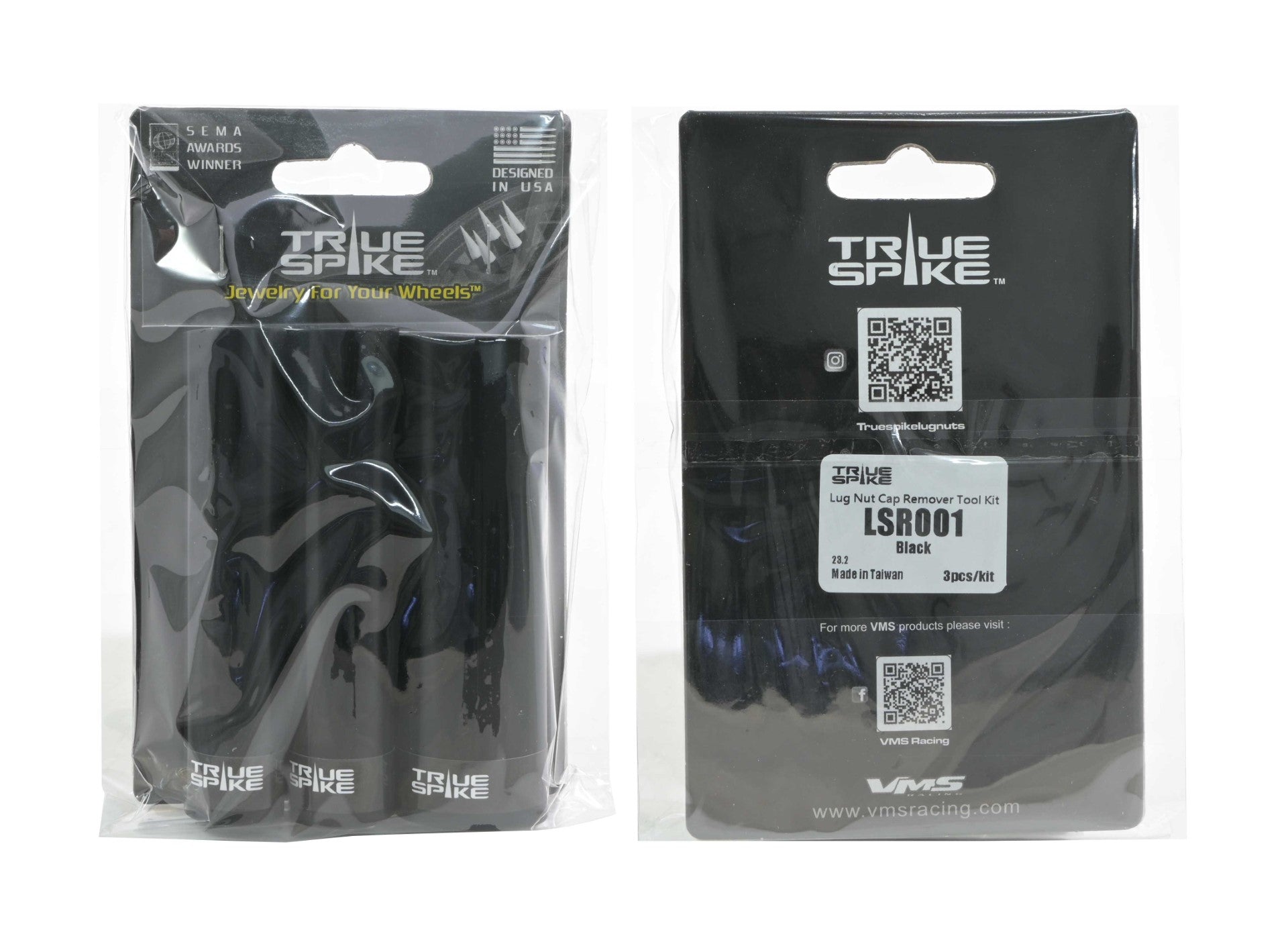 A TRUE SPIKE LUG NUT CAP REMOVER TOOL KIT // PART # LSR001 | VMS Racing
