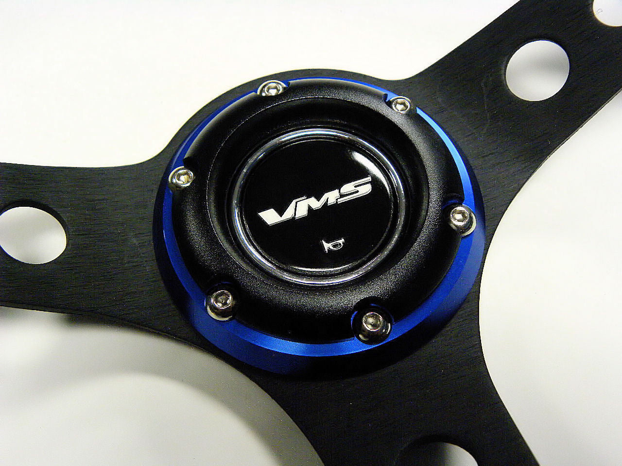 350MM PILOTTA DEEP DISH STEERING WHEEL 6 BOLT // PART # SW001 | VMS Racing