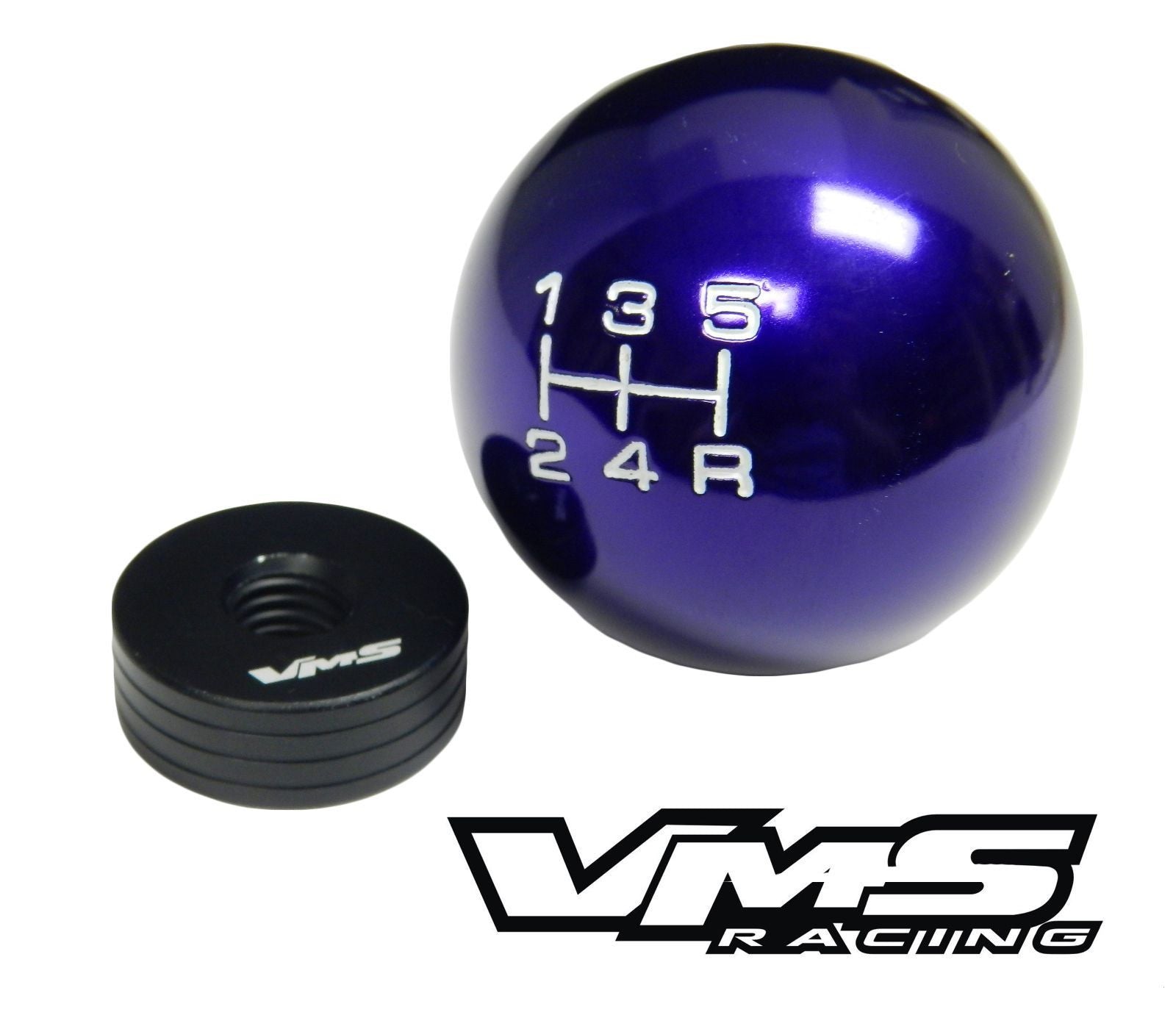 TITANIUM BURN SHIFT KNOB 5 SPEED 2" DIAMETER | VMS Racing