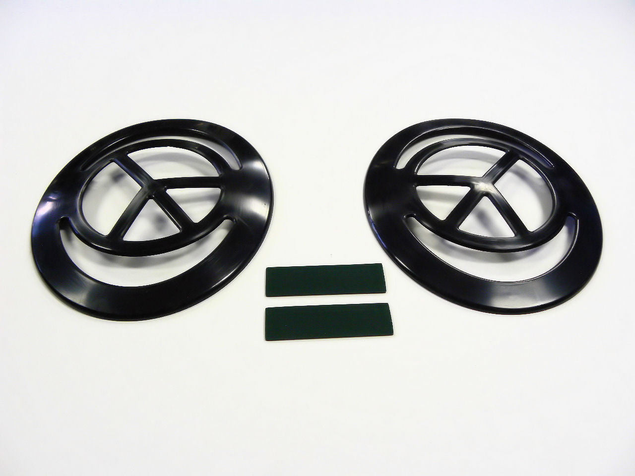 98-05 VOLKSWAGEN BEETLE PEACE LOVE SIGN TAIL LIGHT COVERS 2 PIECES ...