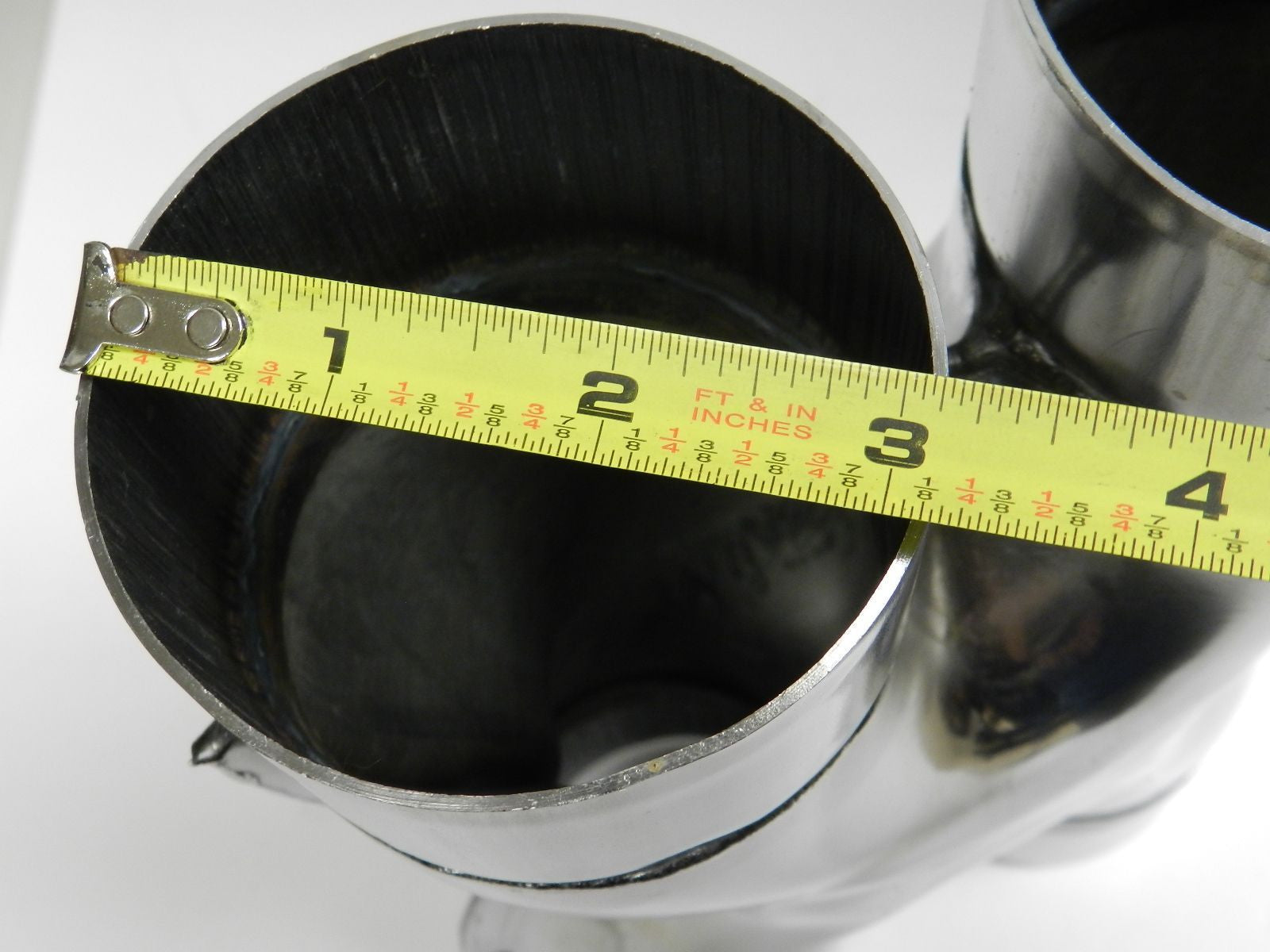 UNIVERSAL X PIPE STAINLESS STEEL CUSTOM EXHAUST CROSSOVER 3" INCH CHRO ...