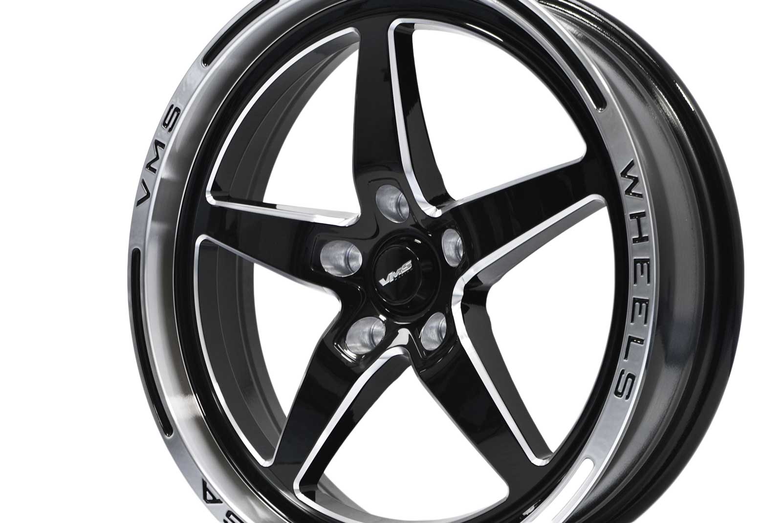 STREET DRAG RACE FRONT V-STAR WHEEL 18X5 5X114.3 -12 OFFSET (2.5" BACK ...