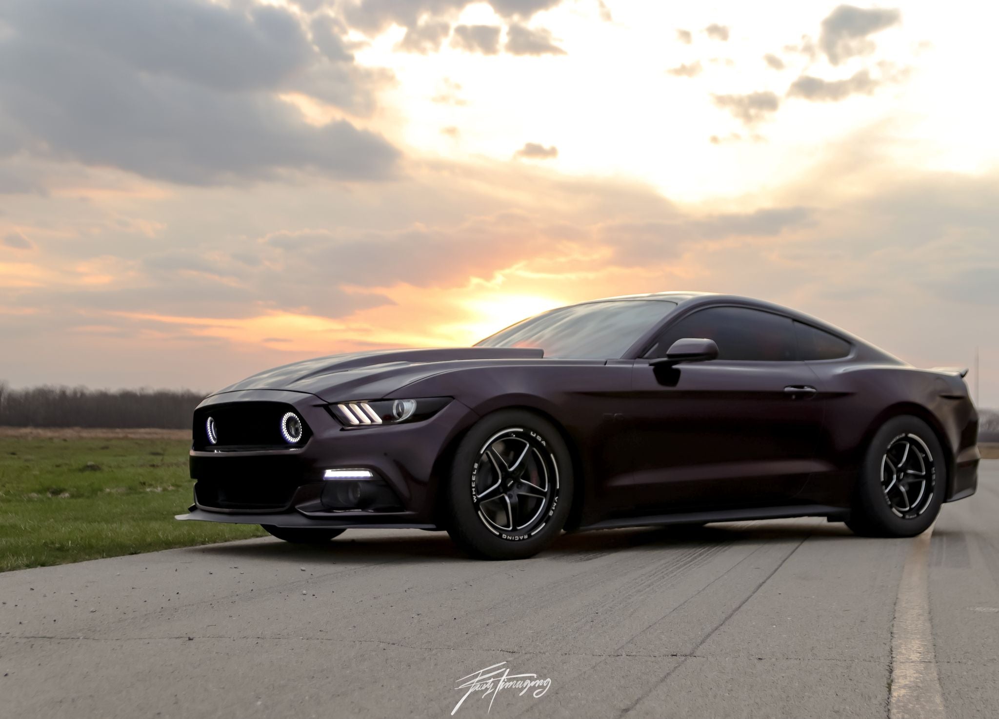 DRAG PACK STREET DRAG RACE V-STAR WHEELS 17x10 54 OFFSET & 18X5 5X114 ...