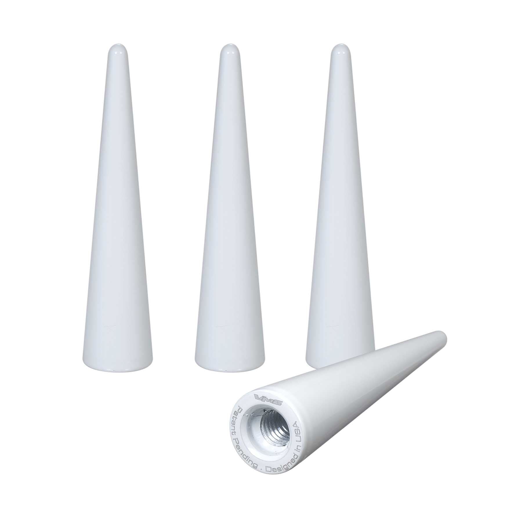 SPIKE LUG NUT CAPS CNC MACHINED BILLET ALUMINUM, MANY FINISHES TO CHOO ...