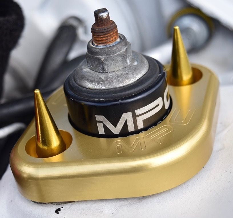 SPIKE STRUT TOWER BOLTS NUT SET 10X1.25 MM BILLET ALUMINUM 90-01 ACURA ...