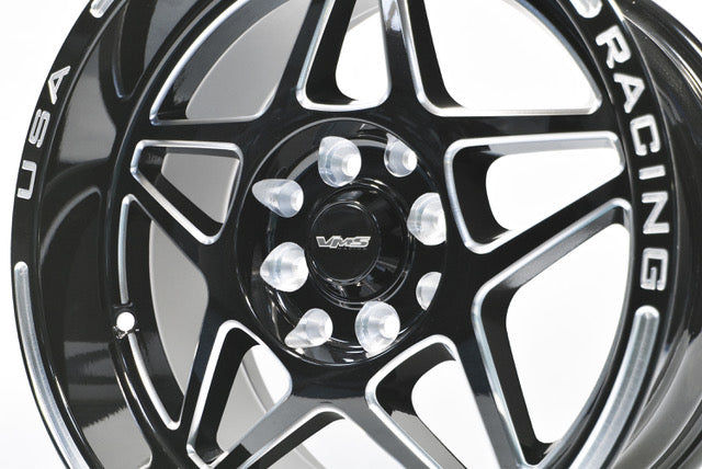 FRONT or REAR DELTA DRAG RACE 5 LUG WHEEL 15x8 5X100/5X114.3 20 OFFSET ...
