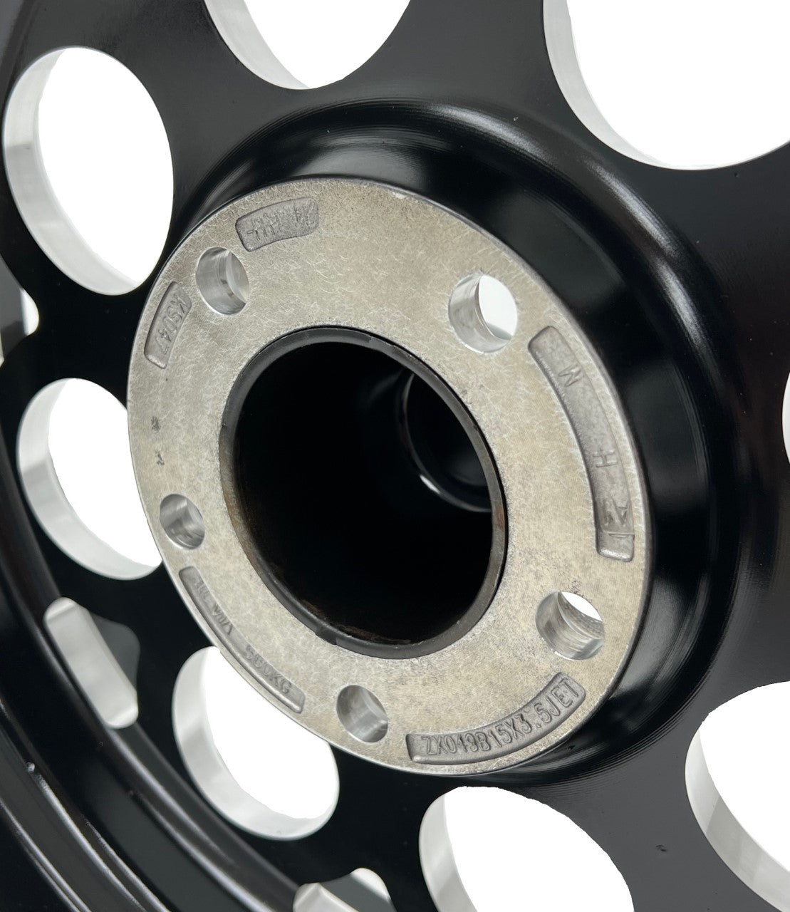 FRONT DRAG RACE 5 LUG MODULO WHEEL 15x3.5 5X120.7 (5x4.75") -13 OFFSET ...