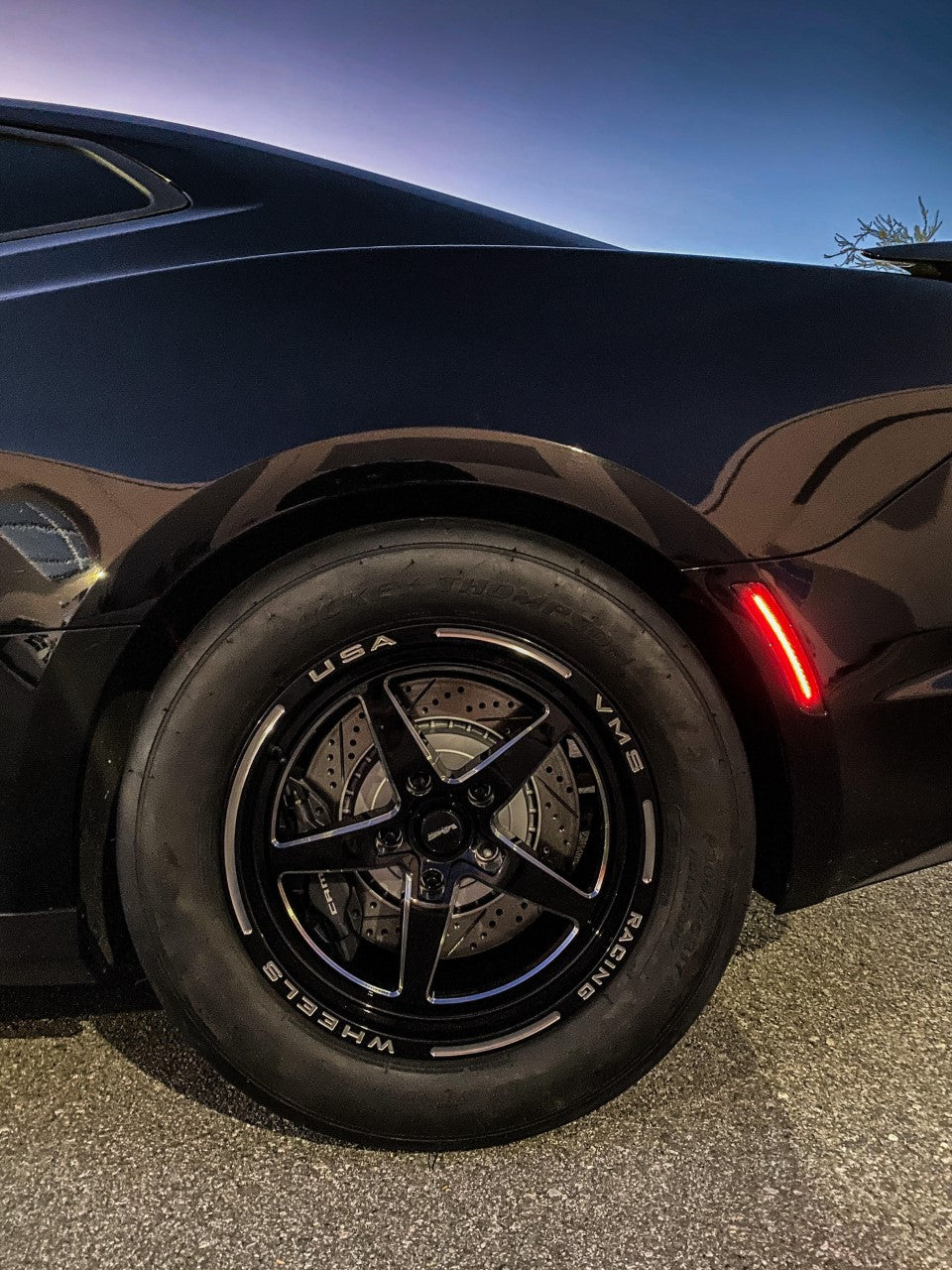 STREET DRAG RACE V-STAR WHEEL 17x10 5X120 44 OFFSET (7 1/4" BACKSPACIN ...