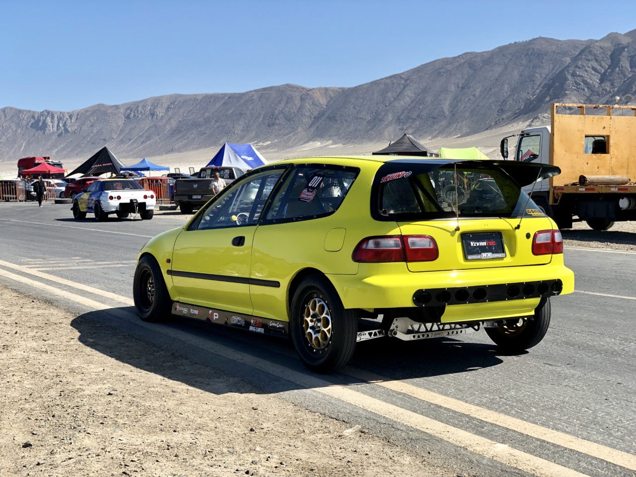 FRONT DRAG RACE REVOLVER WHEEL 13X8 4X100/ 4X114.3 20 OFFSET GREAT FOR ...