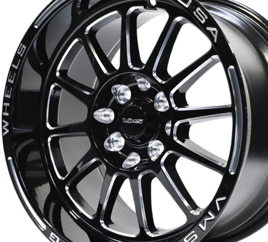FRONT or REAR BLACK HAWK DRAG RACE 4 LUG WHEEL 15x8 4X100/114.3 20 OFF ...