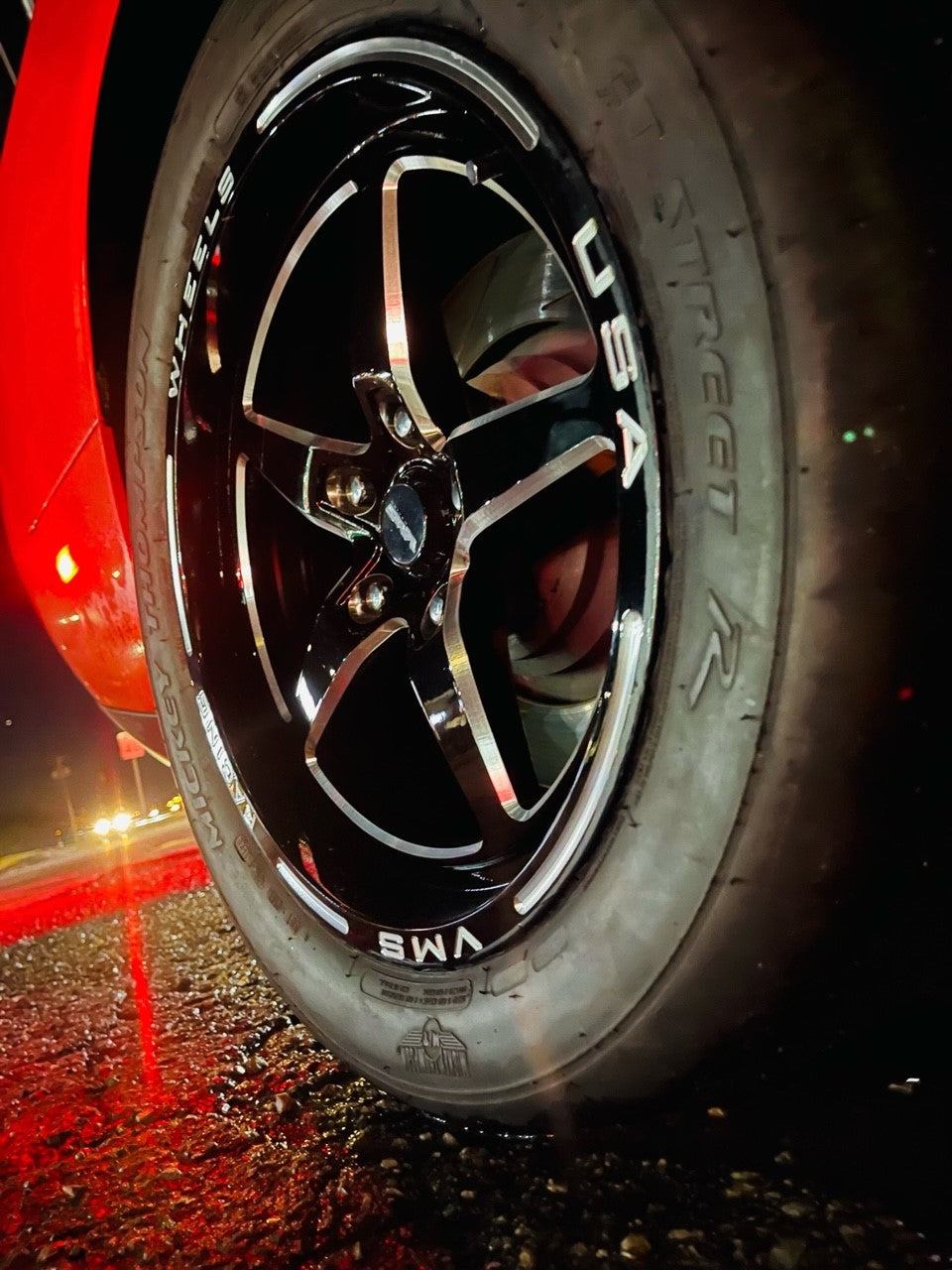 STREET DRAG RACE REAR V-STAR WHEEL 17x10 (30 OFFSET) 5x115 FOR 2006-20 ...