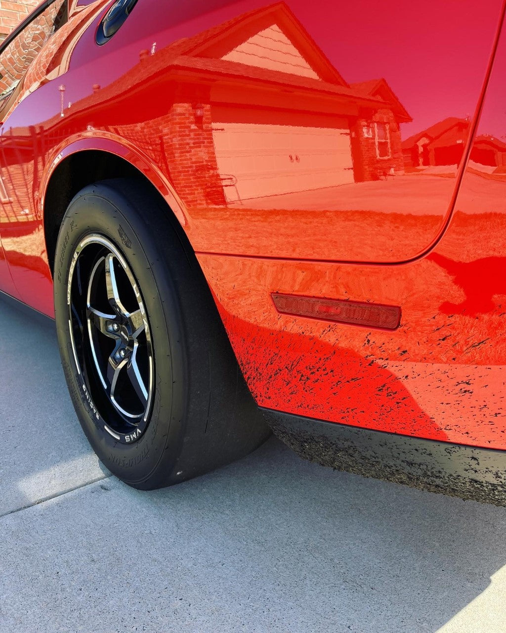 STREET DRAG RACE REAR V-STAR WHEEL 17x10 (30 OFFSET) 5x115 FOR 2006-20 ...